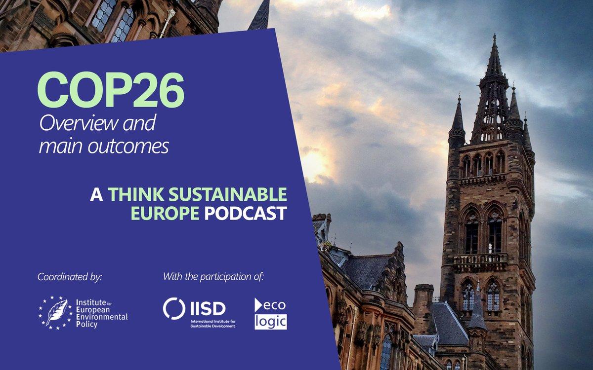 Podcast | COP26: Main overview and outcomes - IEEP AISBL