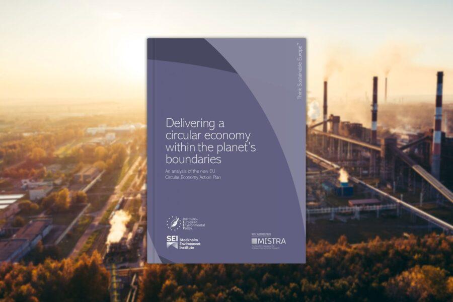 An analysis of the new EU Circular Economy Action Plan - IEEP AISBL
