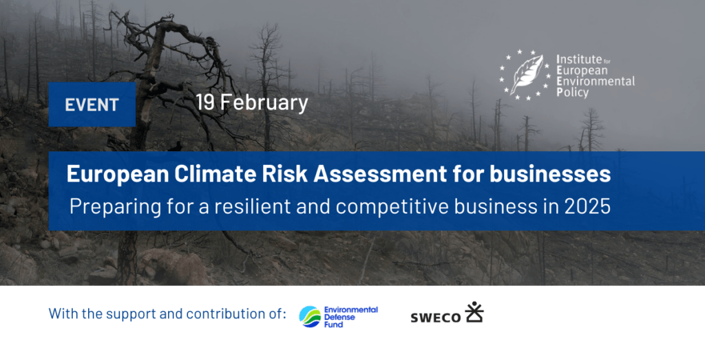 Event | European Climate Risk Assessment for businesses: preparing for ...