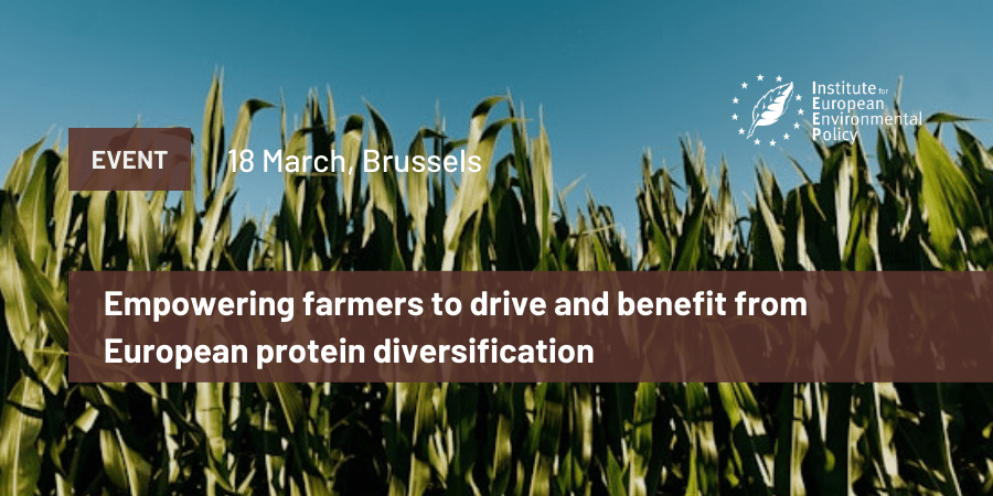 Event | Empowering farmers to drive and benefit from European protein ...