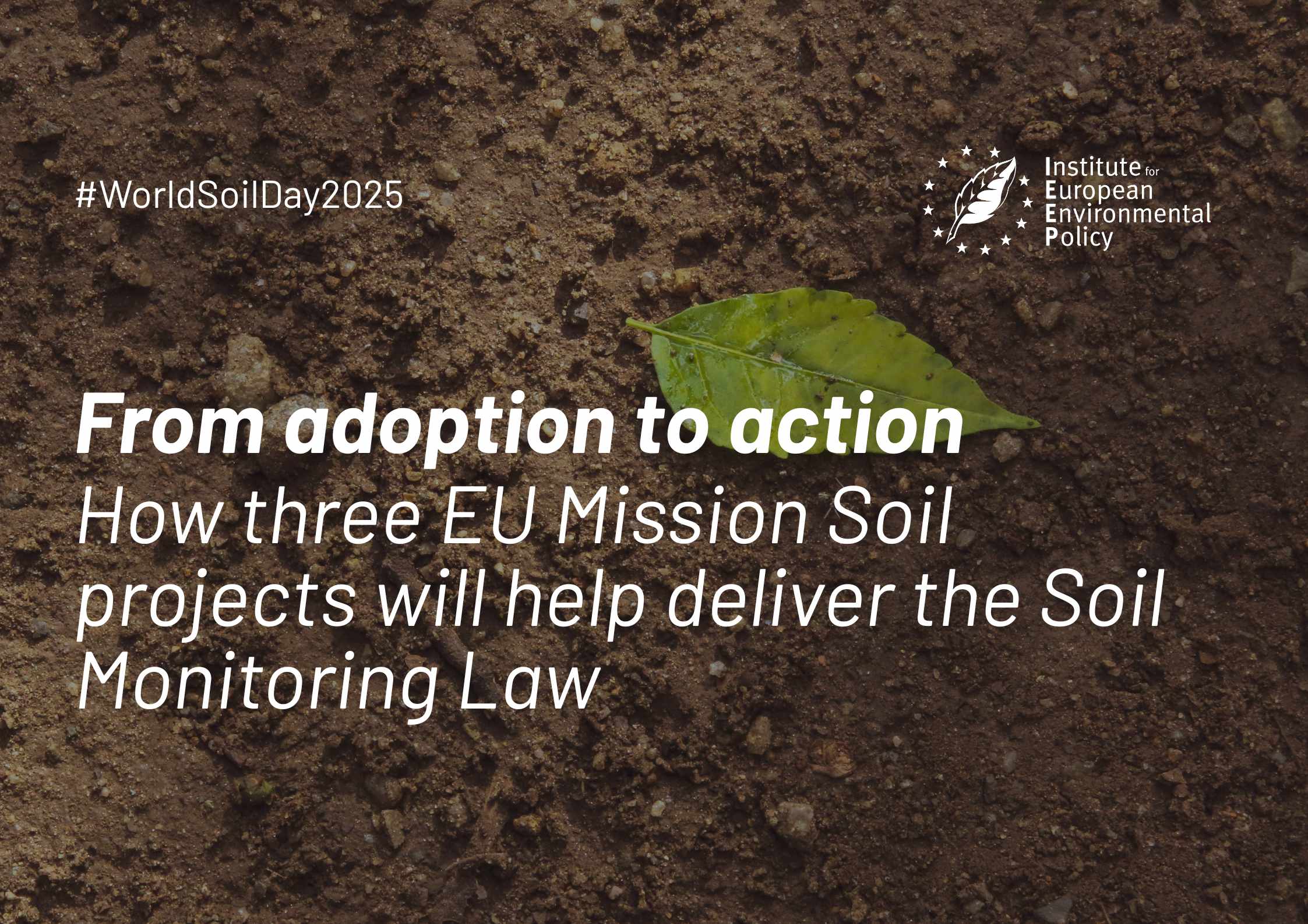 From adoption to action - How three EU Mission Soil projects will help ...